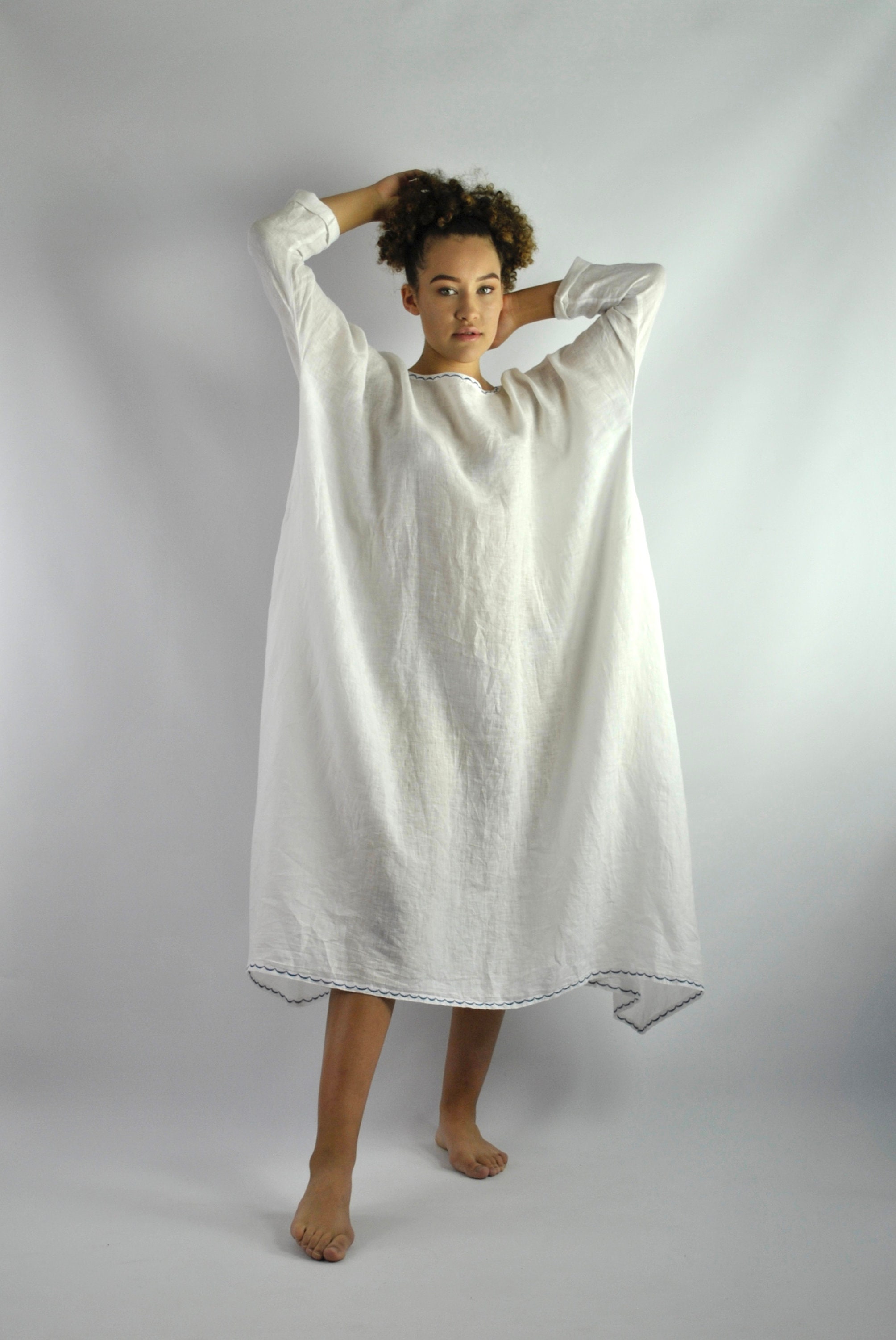 The Best HOUSE DRESS EVER With Pockets, 100% Linen No. 28 - Etsy