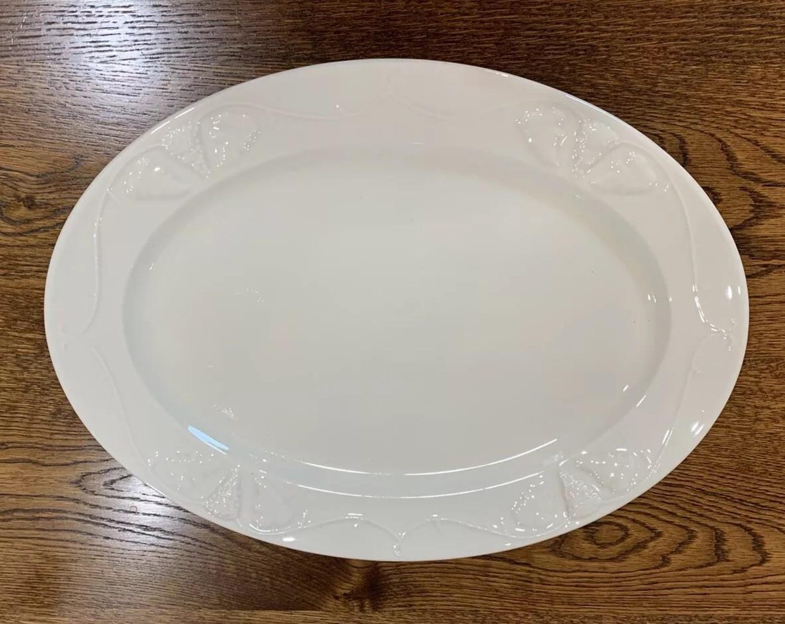 Red Cliff Iron Stone Grape Oval Serving Platter 15” - Etsy