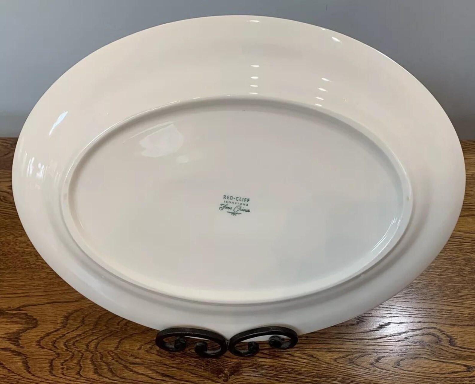 Red Cliff Iron Stone Grape Oval Serving Platter 15” - Etsy