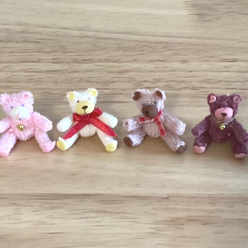 Miniature Teddy Bear - Etsy