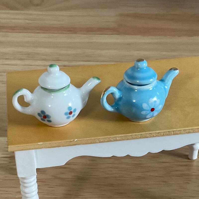 Miniature Teapots - Etsy