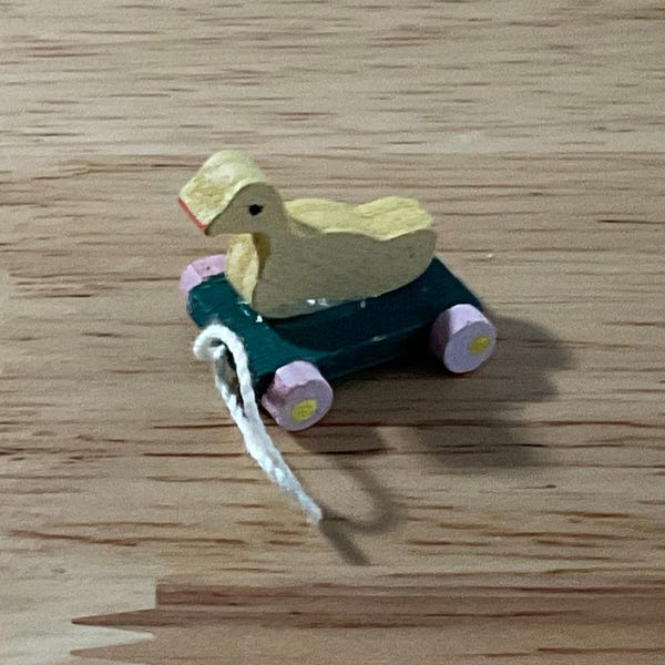 Miniature Pull Toy - Etsy