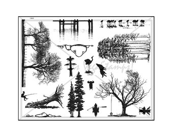 Tree Trunk Stamp - Etsy