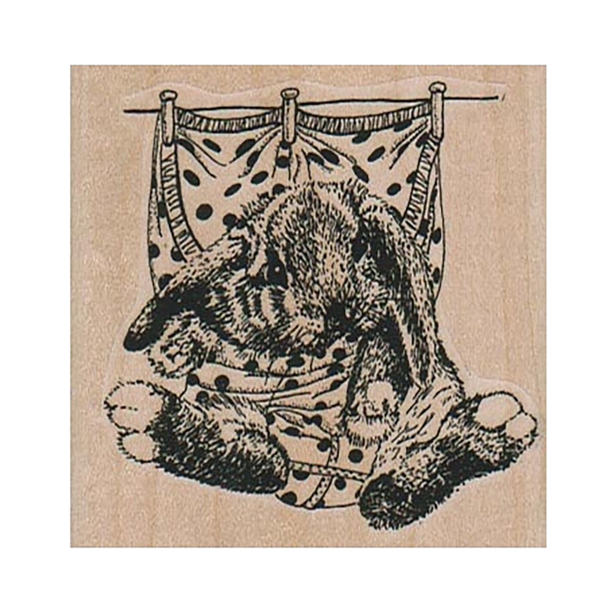 Bunny In Boxers RUBBER STAMP Bunny Stamp Rabbit Stamp | Etsy