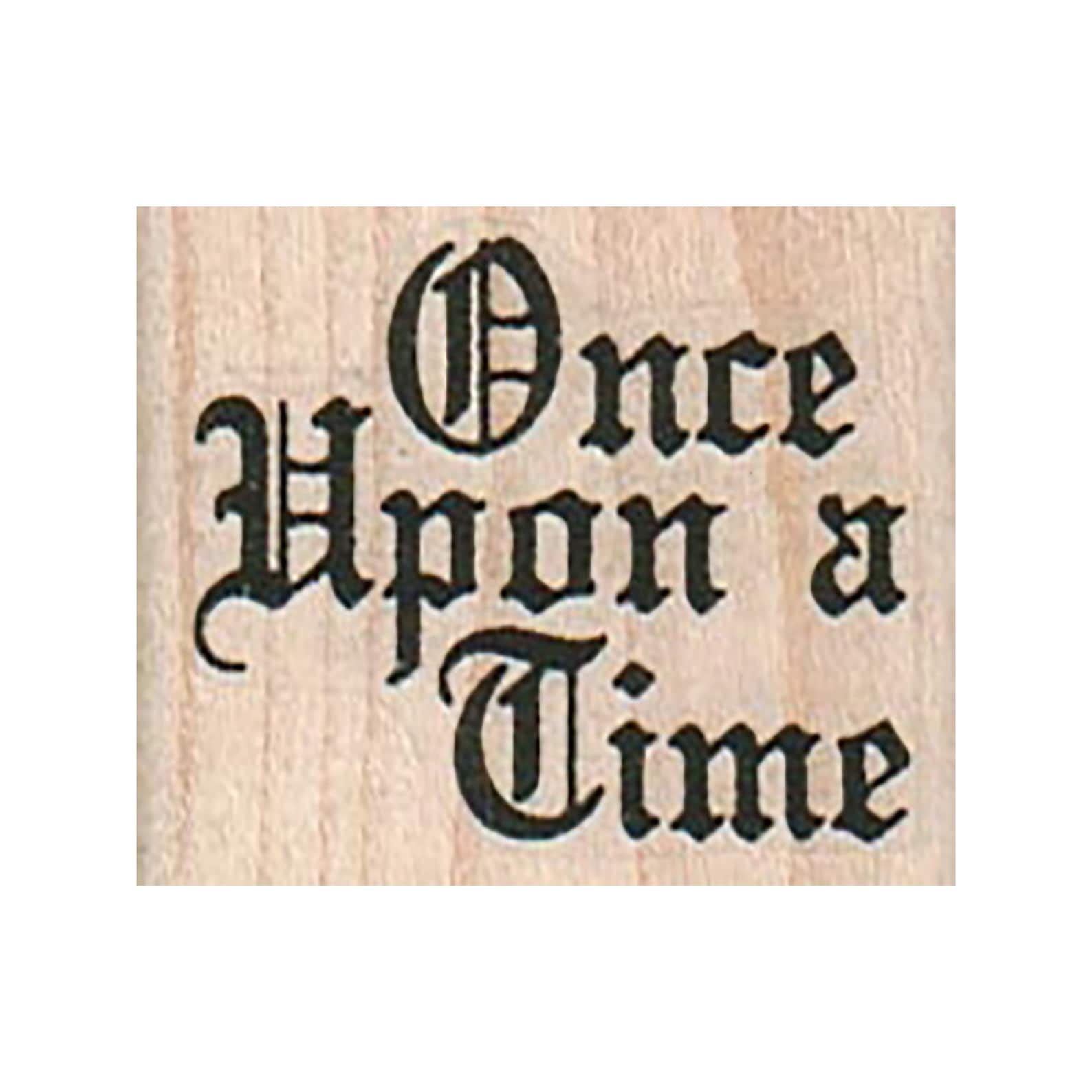 Once Upon A Time RUBBER STAMP Fairy Tale Stamp Story Stamp - Etsy