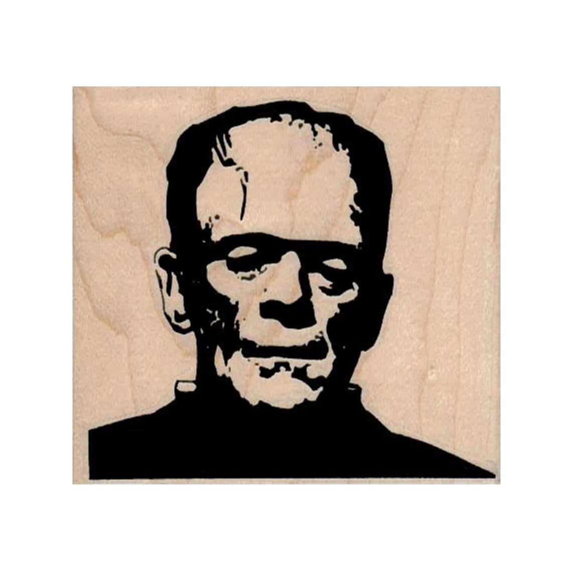 Frankenstein's Monster RUBBER STAMP, Halloween Stamp, Horror Movie ...