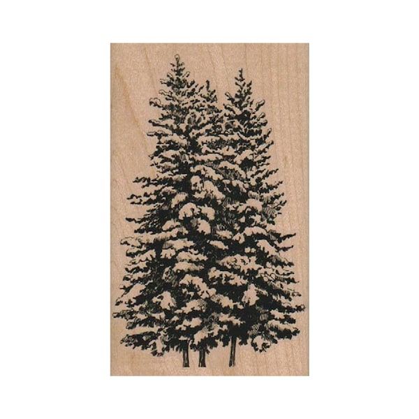 Pine Tree Stamp - Etsy