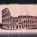 The Colosseum RUBBER STAMP, Roman Stamp, Coliseum Stamp, Flavian ...