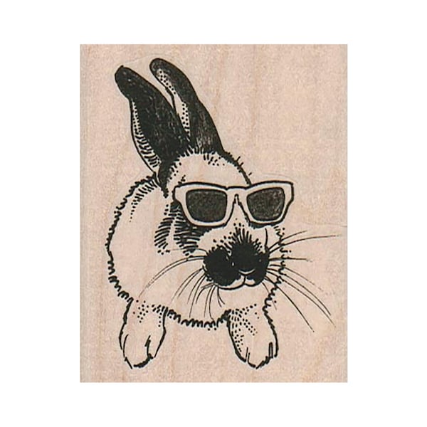 Easter Bunny Stamp - Etsy
