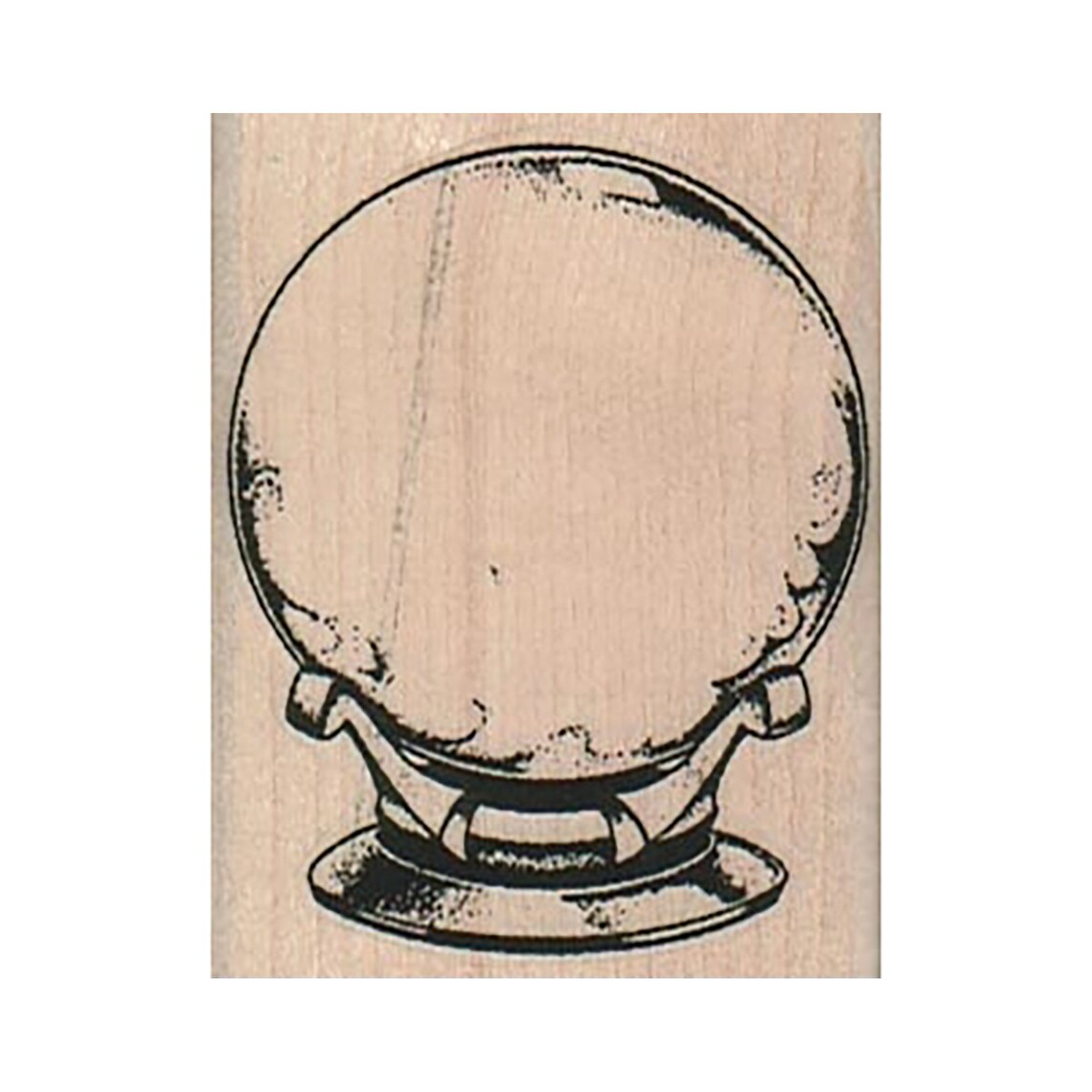 Crystal Ball RUBBER STAMP Fortune Teller Stamp Palm Reader - Etsy