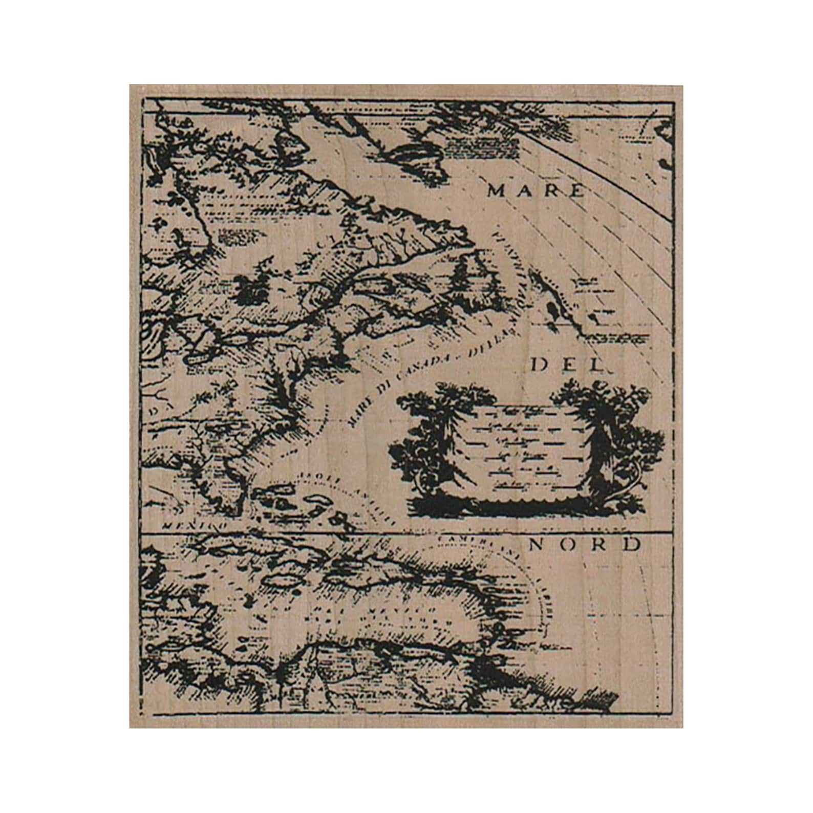 Map Background RUBBER STAMP Map Stamp Background Stamp | Etsy