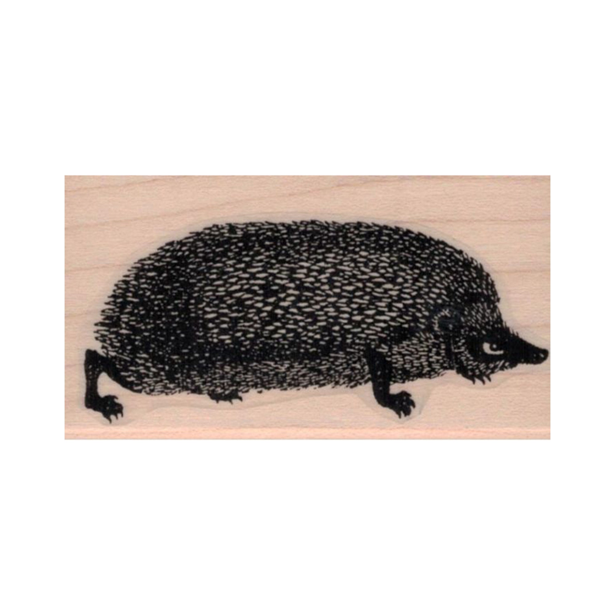 Hedgehog RUBBER STAMP, Hedgehog Stamp, Erinaceinae Stamp, Animal Stamp ...