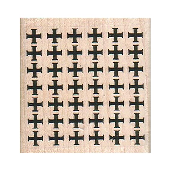 Design Crosses RUBBER STAMP Crosses Stamp Greek Cross Stamp | Etsy