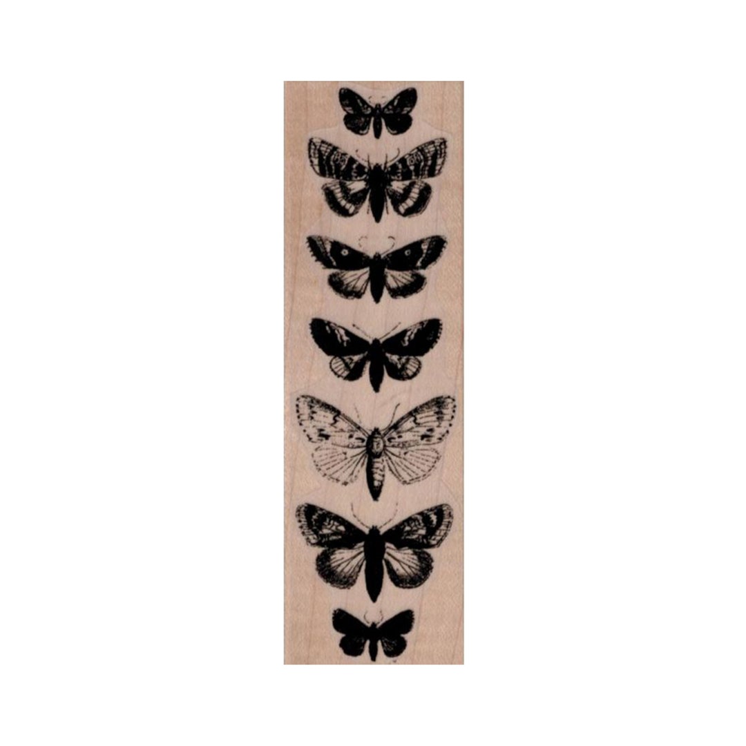 Butterfly Specimens RUBBER STAMP, Nature Stamp, Insect Stamp ...