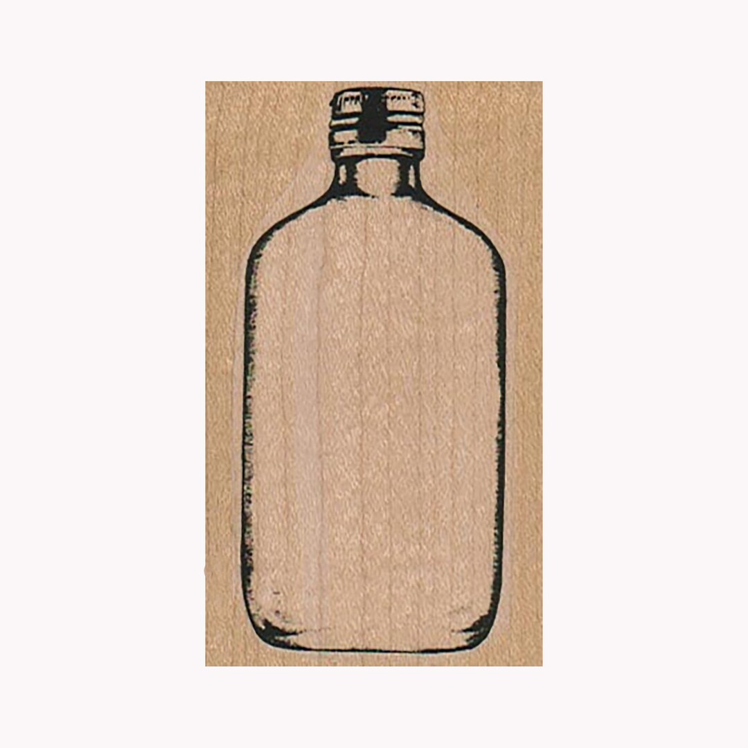 Bottle RUBBER STAMP, Medicine Bottle Stamp, Container Stamp, Booze ...