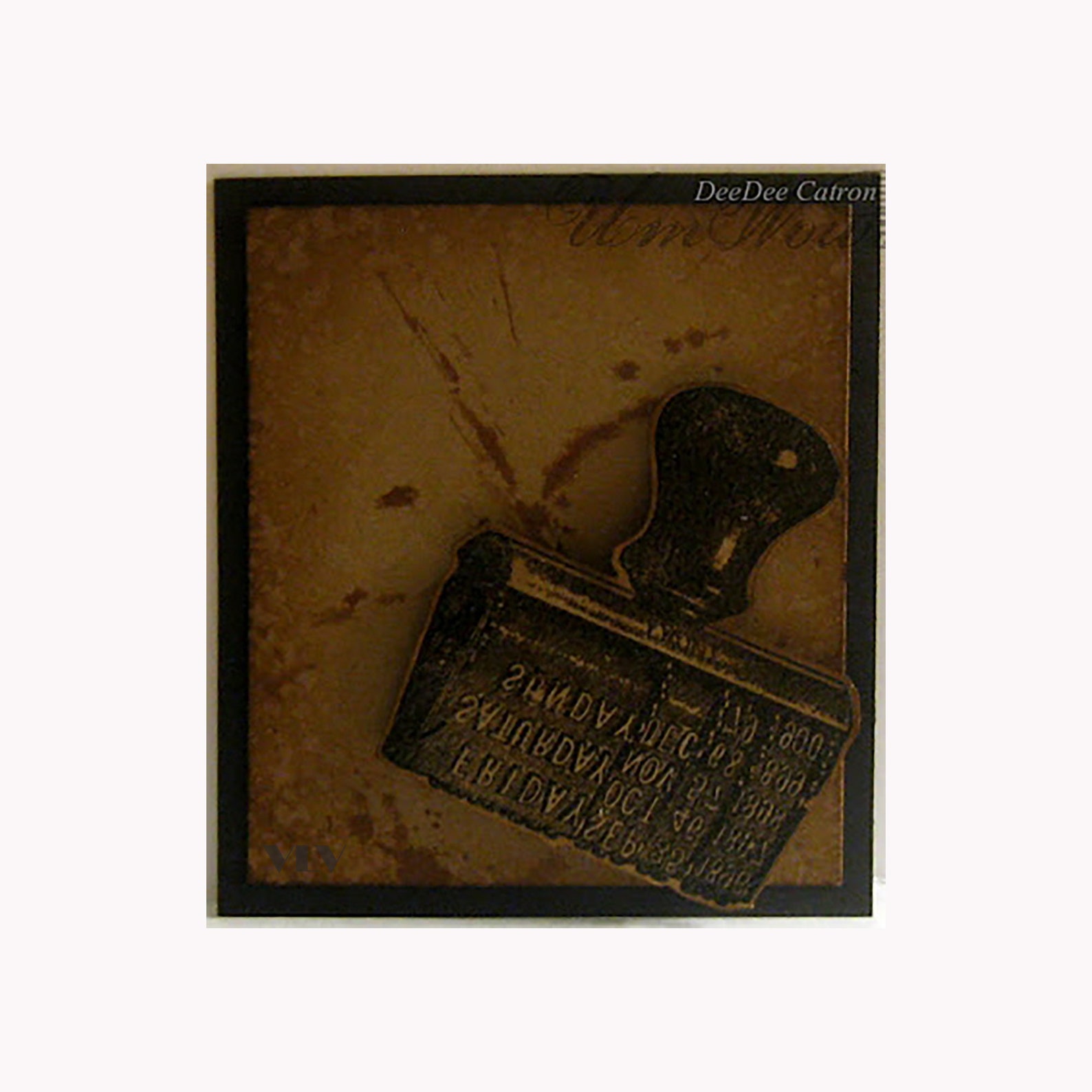 Vintage Date Stamp RUBBER STAMP, Rubber Stamp, Date Stamp, Date Rubber ...