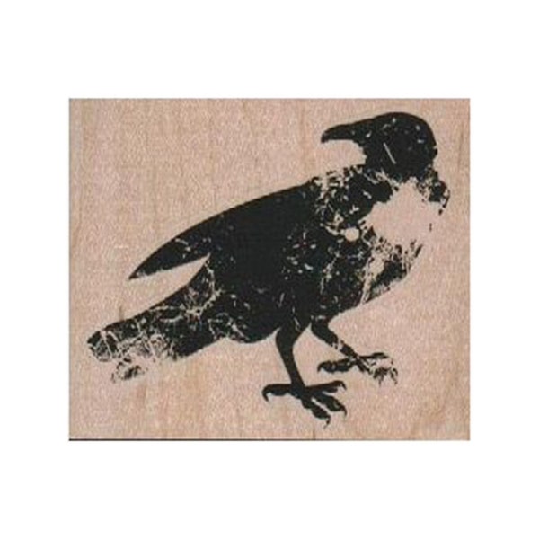 Crow Rubber Stamp - Etsy