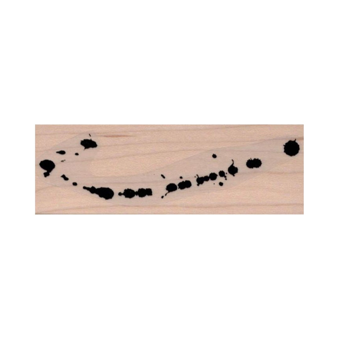Ink Drips RUBBER STAMP, Paint Drips Stamp, Paint Stamp, Mixed Media ...