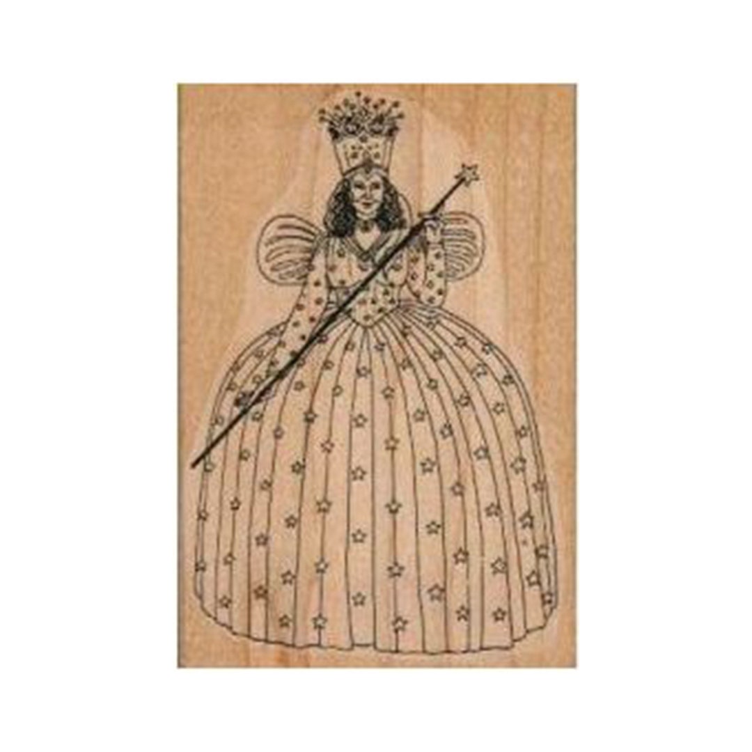 Beautiful Good Witch RUBBER STAMP, Beautiful Witch Stamp, Halloween ...
