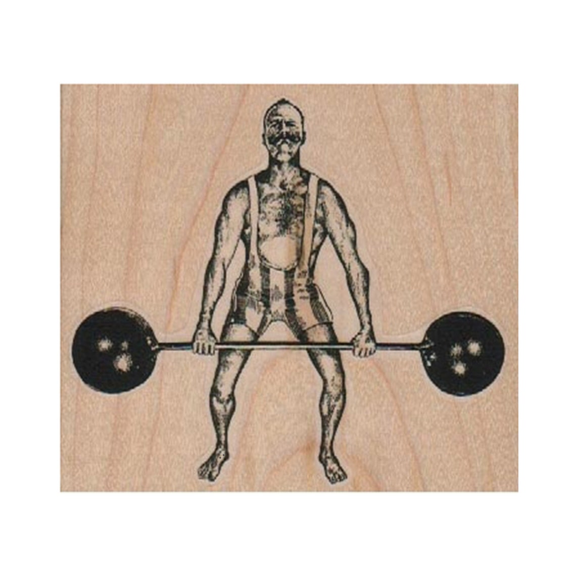 Circus Strongman RUBBER STAMP Carnival Stamp Circus Stamp | Etsy
