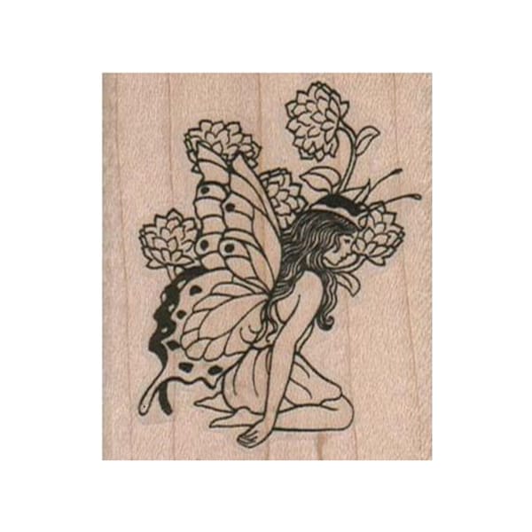 Fairy Rubber Stamp - Etsy