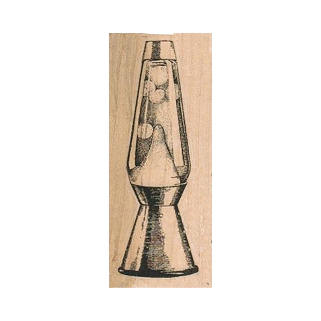 Lava Lamp RUBBER STAMP, Lava Lamp Stamp, Lamp Stamp, Groovy Stamp ...