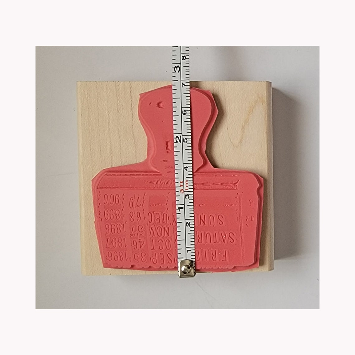 Vintage Date Stamp RUBBER STAMP Rubber Stamp Date Stamp - Etsy