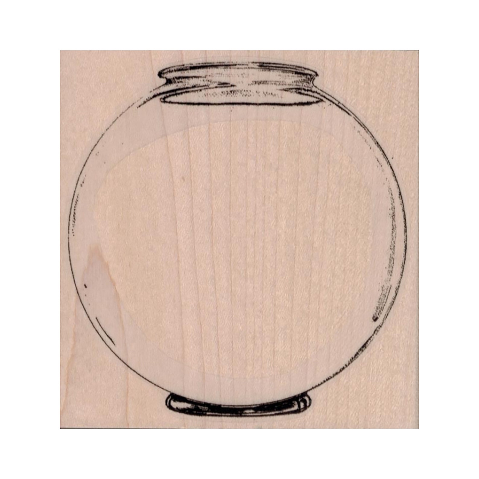 Fish Bowl RUBBER STAMP, Mixed Media Stamp, Steampunk Stamp, Container ...