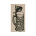 Tankard With Foaming Beer RUBBER STAMP, Beer Stein Stamp, Beer Stamp ...