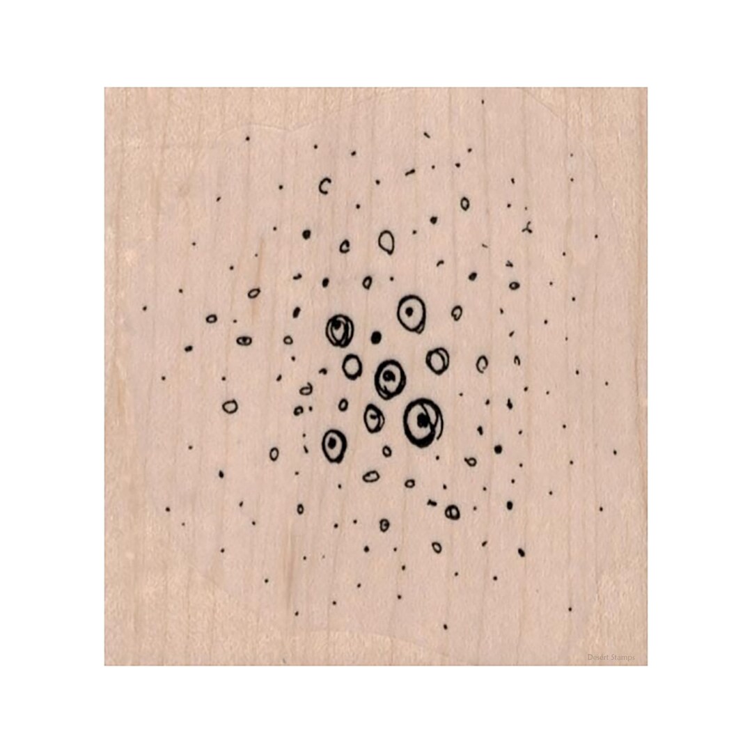 Doodle Dots RUBBER STAMP, Dots Stamp, Background Stamp, Doodle Stamp ...