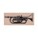 Trumpet RUBBER STAMP, Brass Instrument Stamp, Jazz Stamp, Music Stamp ...