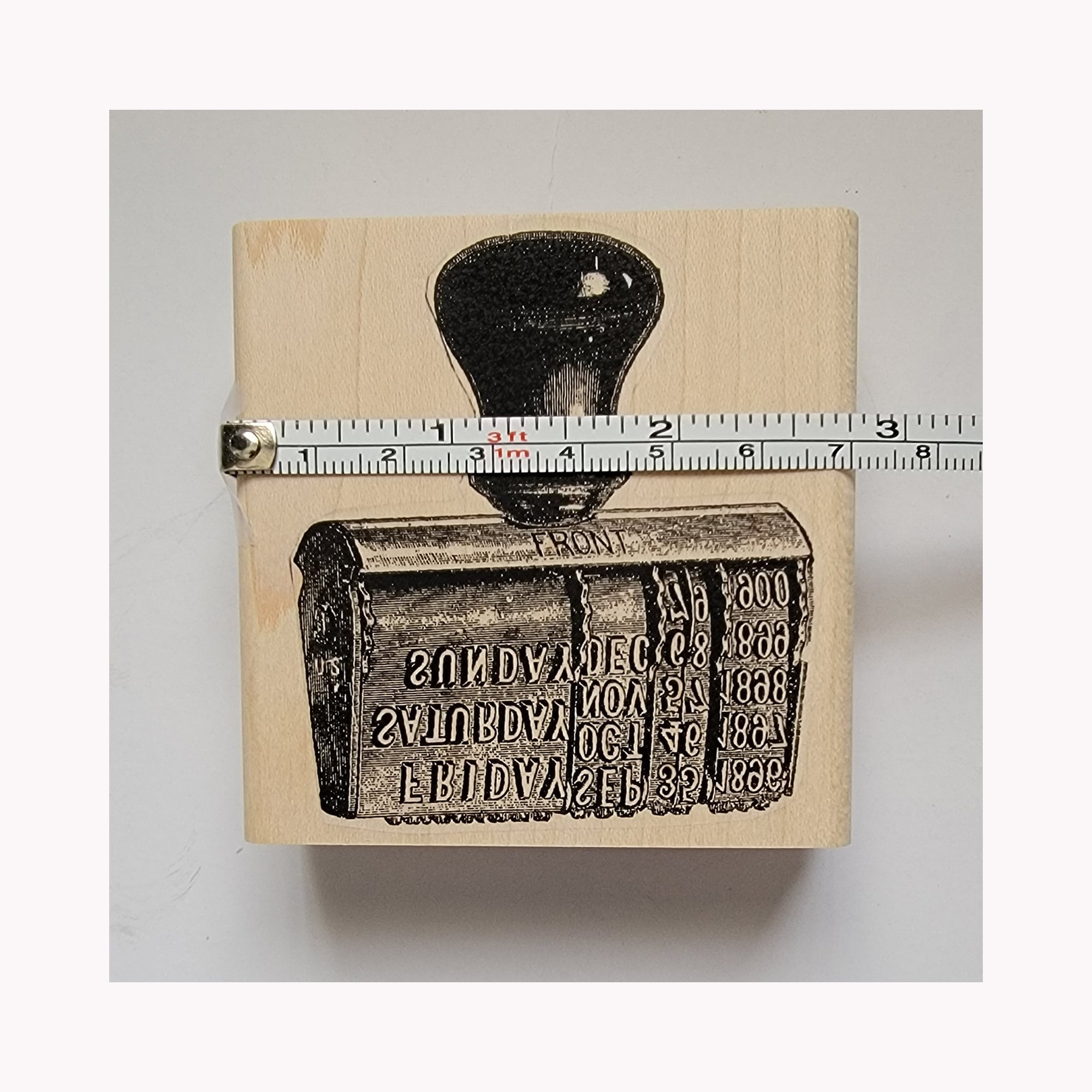 Vintage Date Stamp RUBBER STAMP, Rubber Stamp, Date Stamp, Date Rubber ...