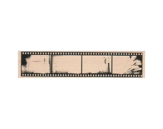 Film Strip RUBBER STAMP Film Stamp Mixed Media Stamps Mixed - Etsy