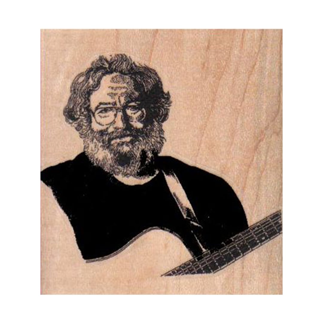 Rock Legend RUBBER STAMP, Rock Star Stamp, Deadhead Rubber Stamp, Man ...