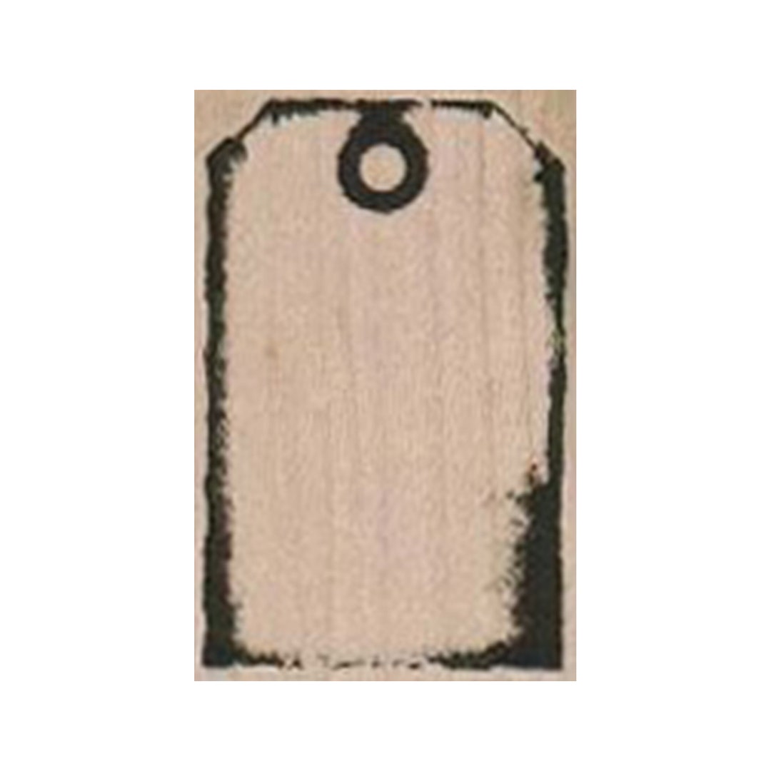 Tag RUBBER STAMP, Gift Tag Stamp, Mixed Media Rubber Stamp, Mixed Media ...