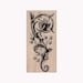 Twilight Zone Swirl RUBBER STAMP, Spiral Stamp, Round Stamp, Sci-fi ...
