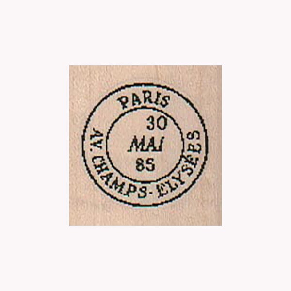 Paris Postmark - Etsy