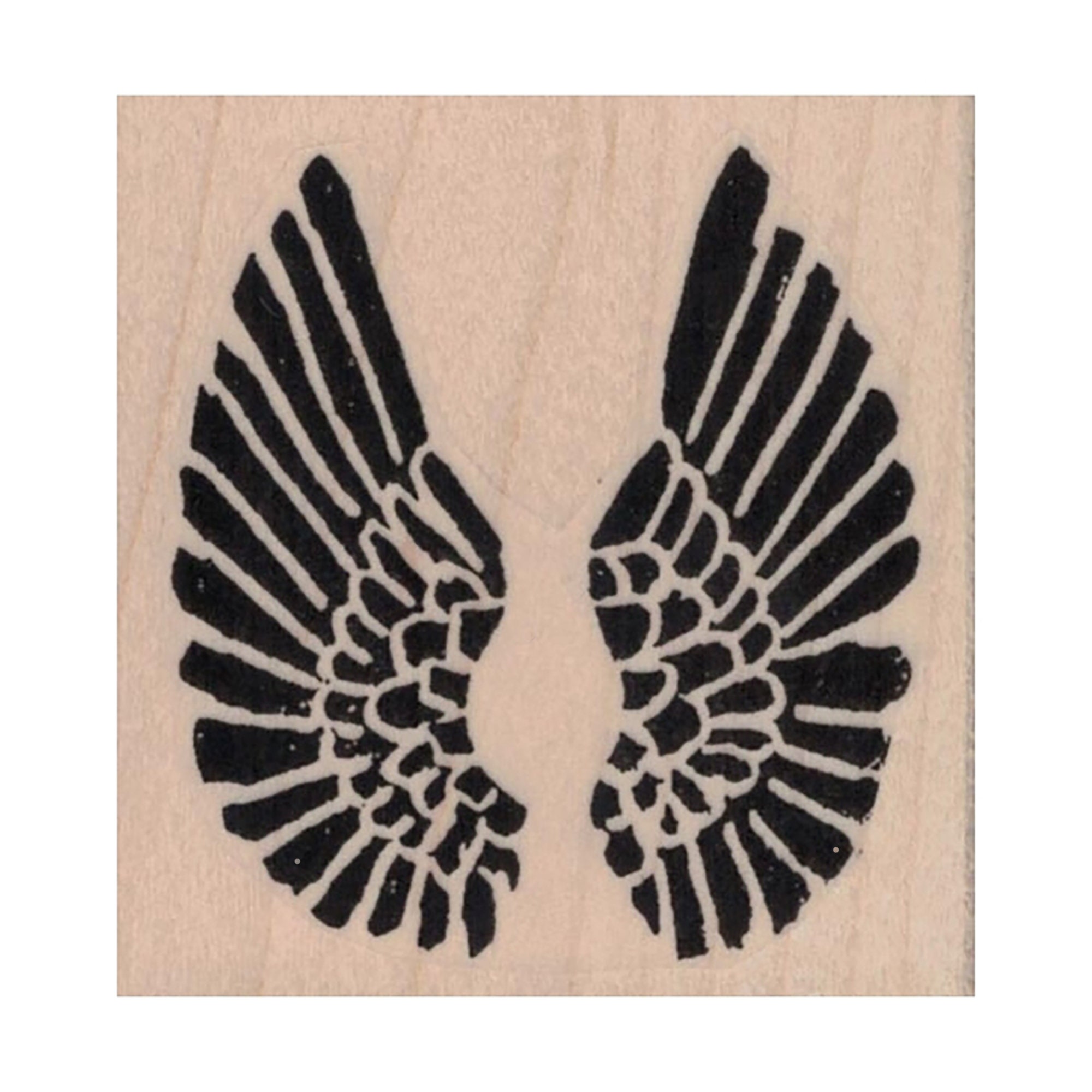 Angel Wings Rubber Stamps