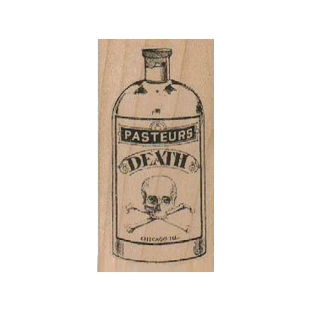 Pasteurs Death Potion RUBBER STAMP, Poison Stamp, Potion, Apothecary ...