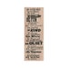 Be Adorable RUBBER STAMP, Background Stamp, Inspirational Stamp, Be Fun ...