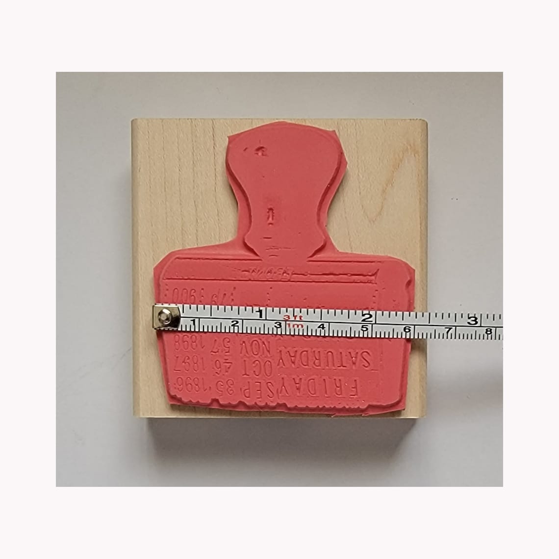 Vintage Date Stamp RUBBER STAMP Rubber Stamp Date Stamp - Etsy