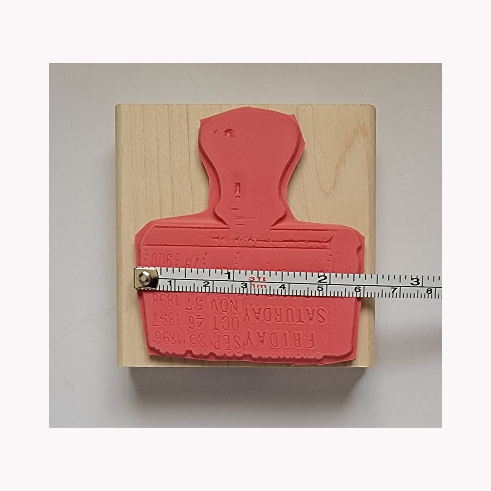 Vintage Date Stamp RUBBER STAMP, Rubber Stamp, Date Stamp, Date Rubber ...
