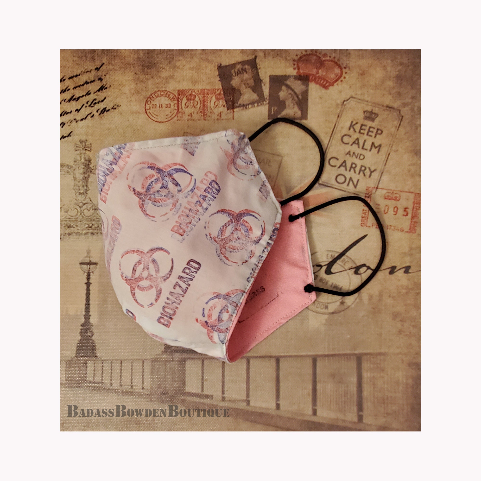 Biohazard RUBBER STAMP Bio Hazard Stamp Hazard Stamp - Etsy