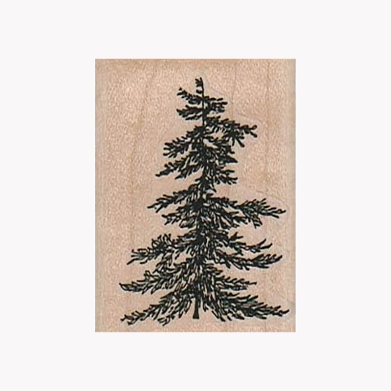Pine Tree Stamp - Etsy