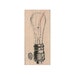 Steampunk Lightbulb RUBBER STAMP, Light Stamp, Light Bulb Stamp ...