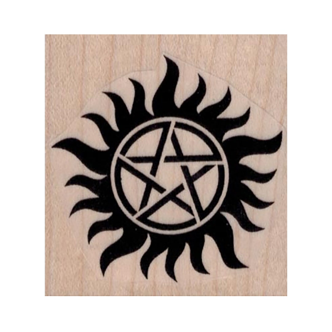 Anti Possession Ward RUBBER STAMP, Supernatural Stamp, Witchcraft Stamp ...