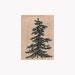 Fir Tree/small RUBBER STAMP, Tree Stamp, Nature Stamp, Outdoor Stamp ...