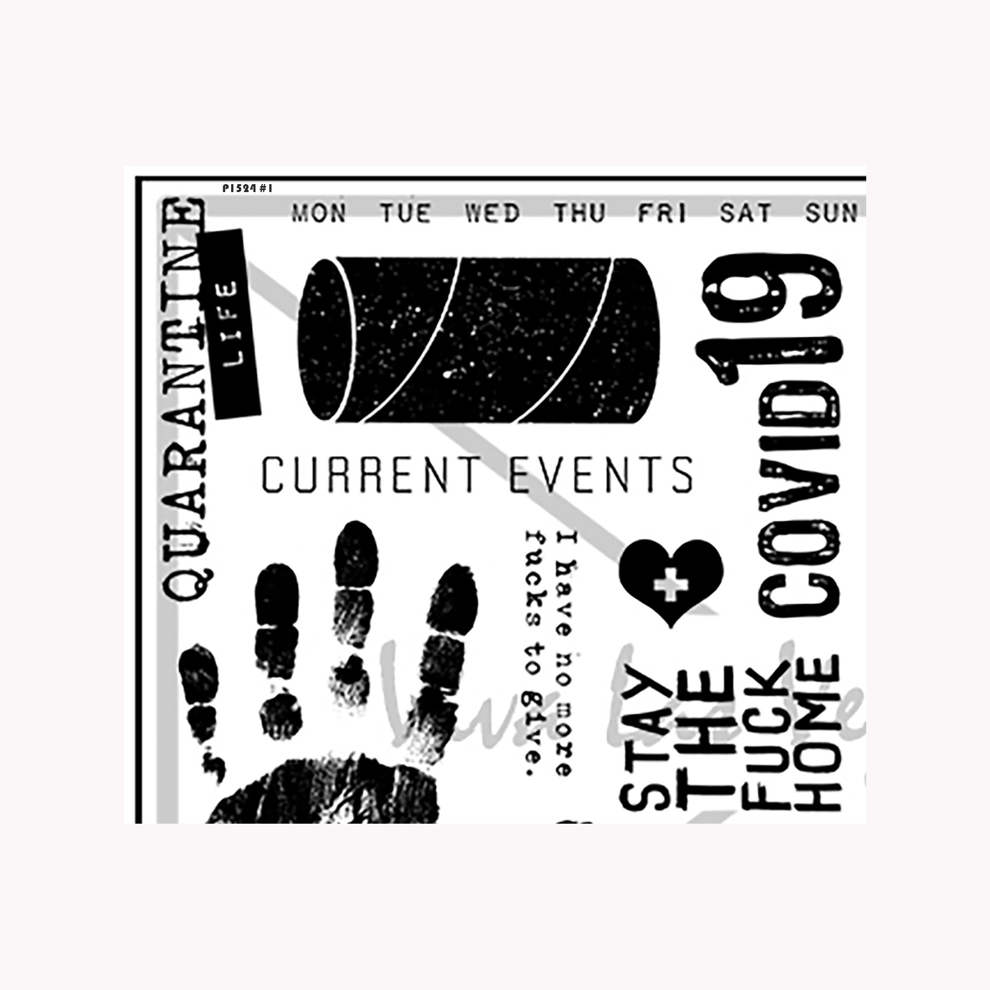 Covid19 Collection Unmounted Rubber Stamp Sheet Mask Stamp - Etsy