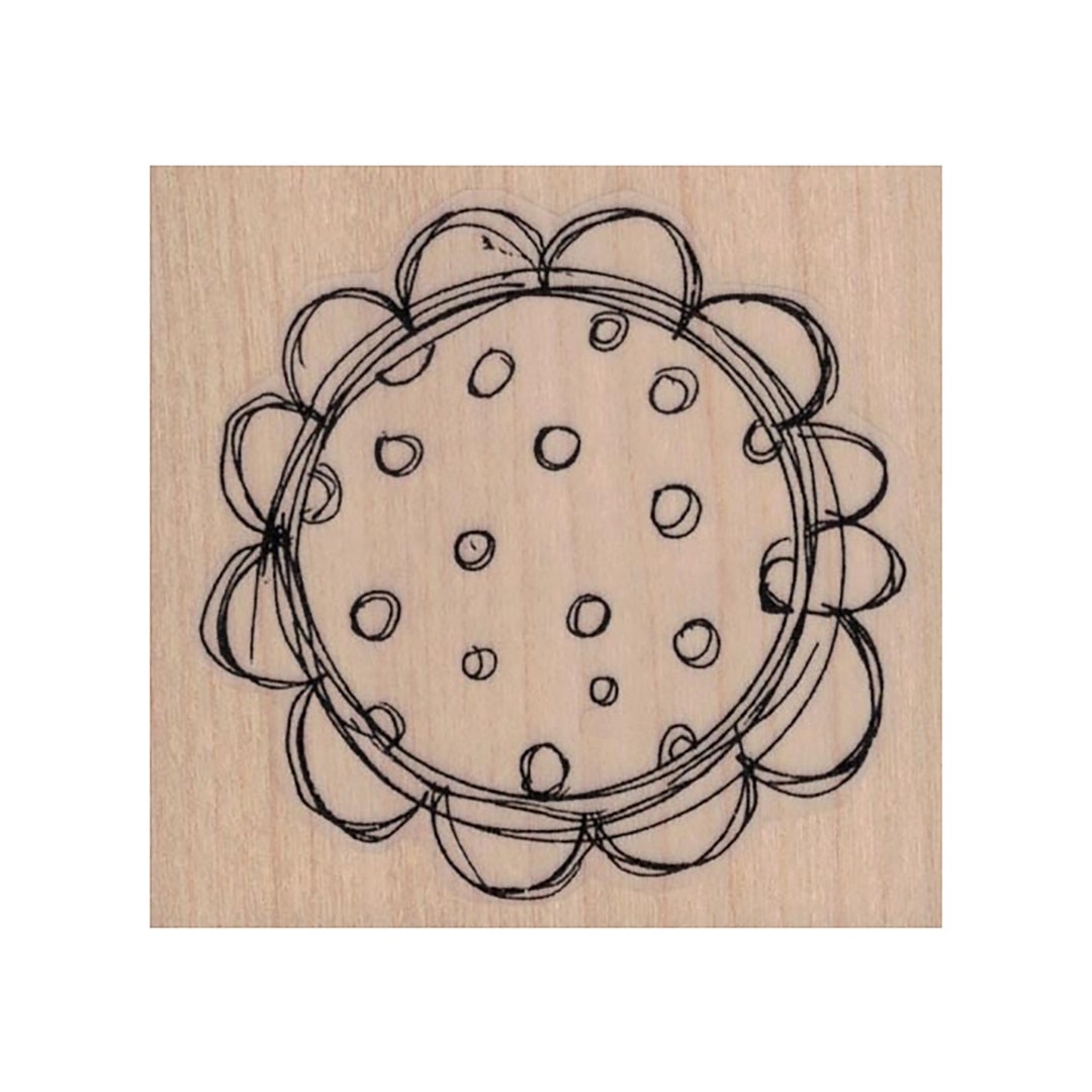 Circle Pattern Circle RUBBER STAMP, Shape Stamp, Background Stamp ...