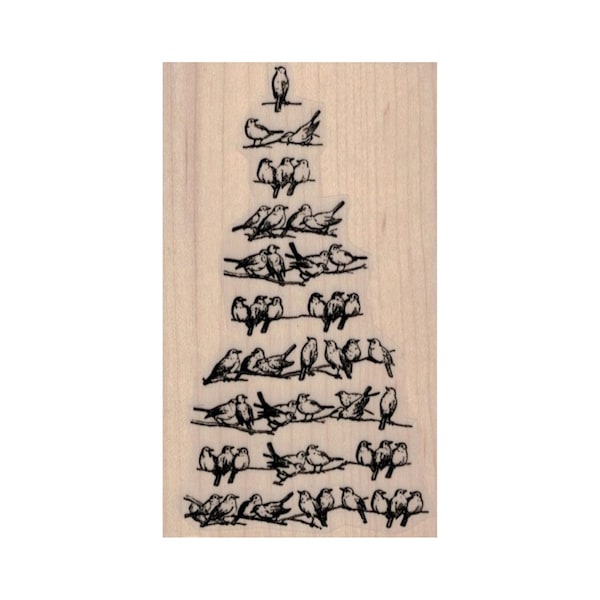 Tree Rubber Stamp - Etsy